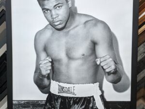 Muhammad Ali Signed Lonsdale Poster | HOF Auto Art